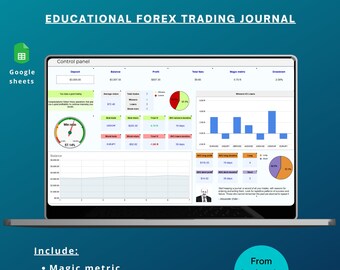 Forex Trading Journal Digital Printable Trading Log Template Instant ...