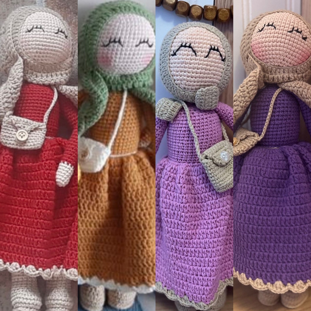 Crochet Hijab Doll, They Make the Perfect Gift for Eid or Ramadan. - Etsy