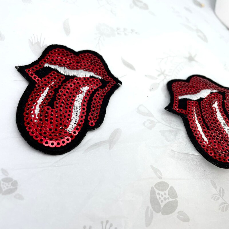 Lips Iron On - Etsy
