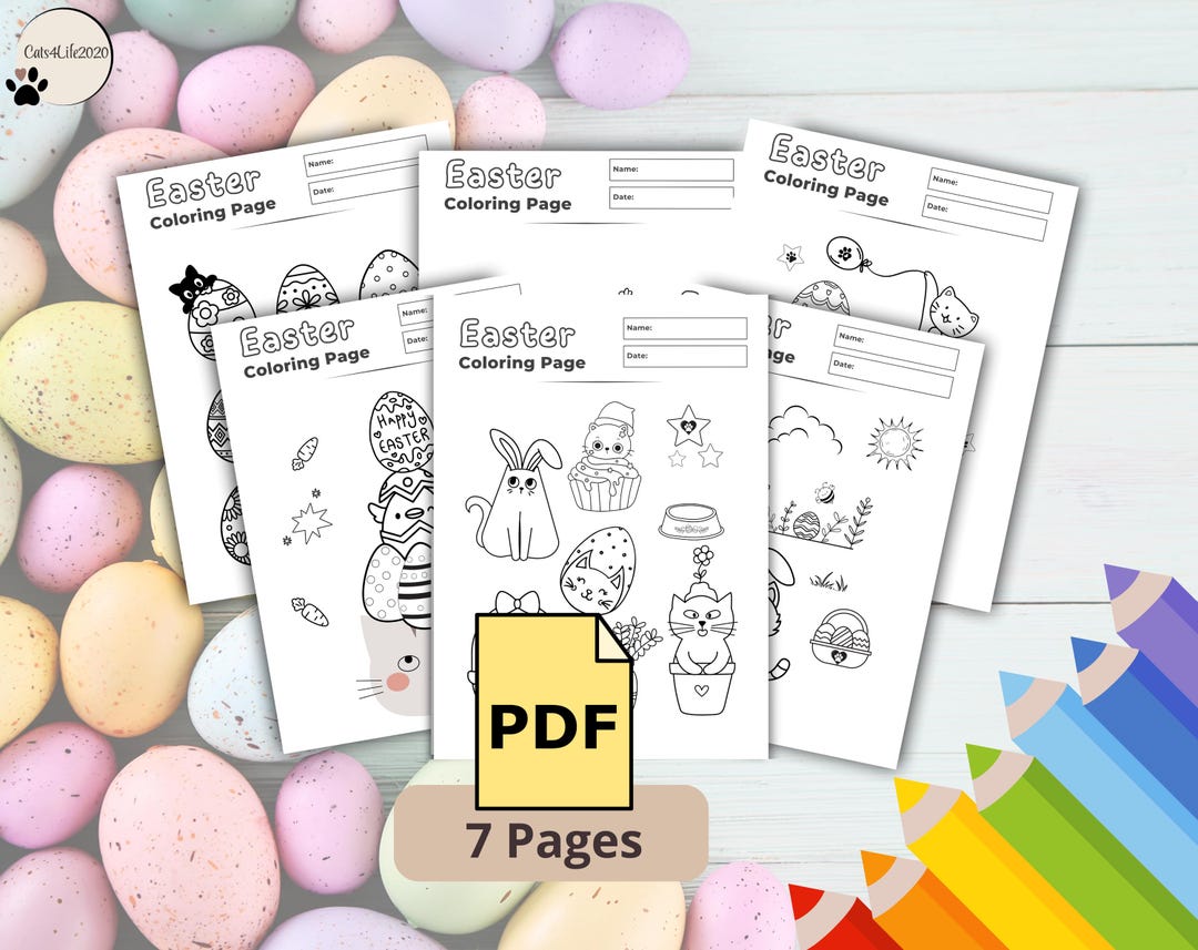 Printable Easter Colouring Pages | Colouring | Spring | Easter Activity ...