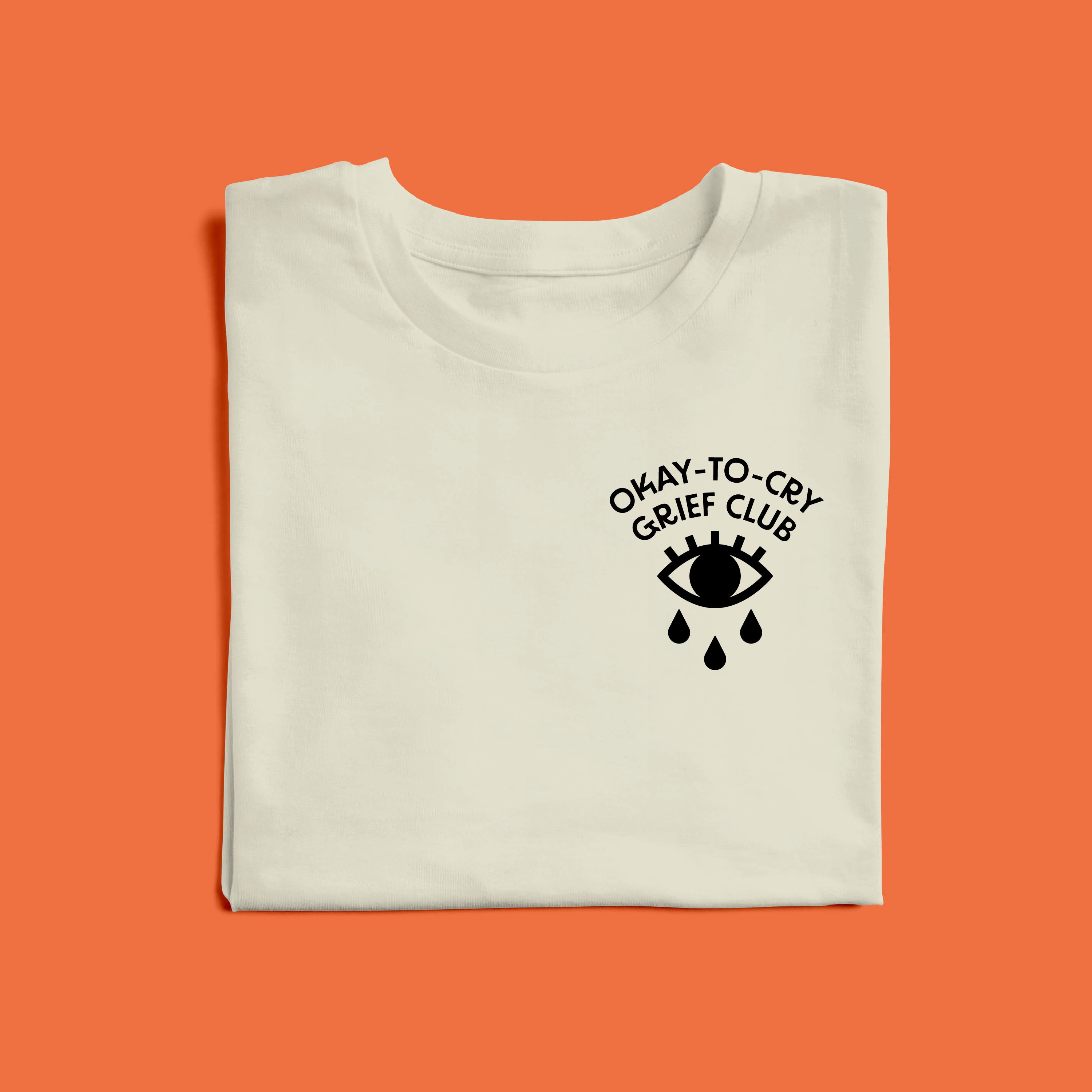 Okay-to-cry Grief Club Shirt, Grief & Mourning Awareness Tee - Etsy