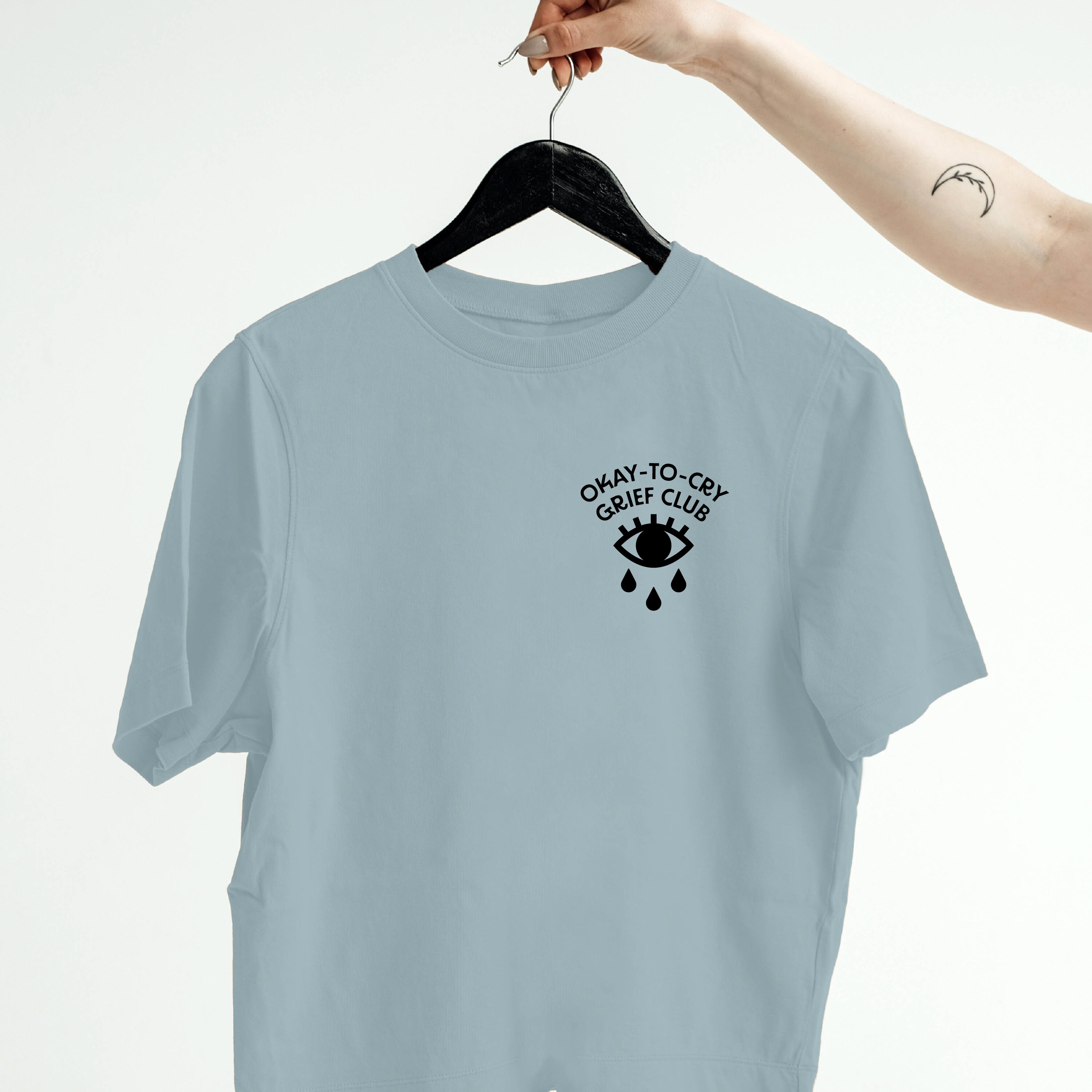 Okay-to-cry Grief Club Shirt, Grief & Mourning Awareness Tee - Etsy