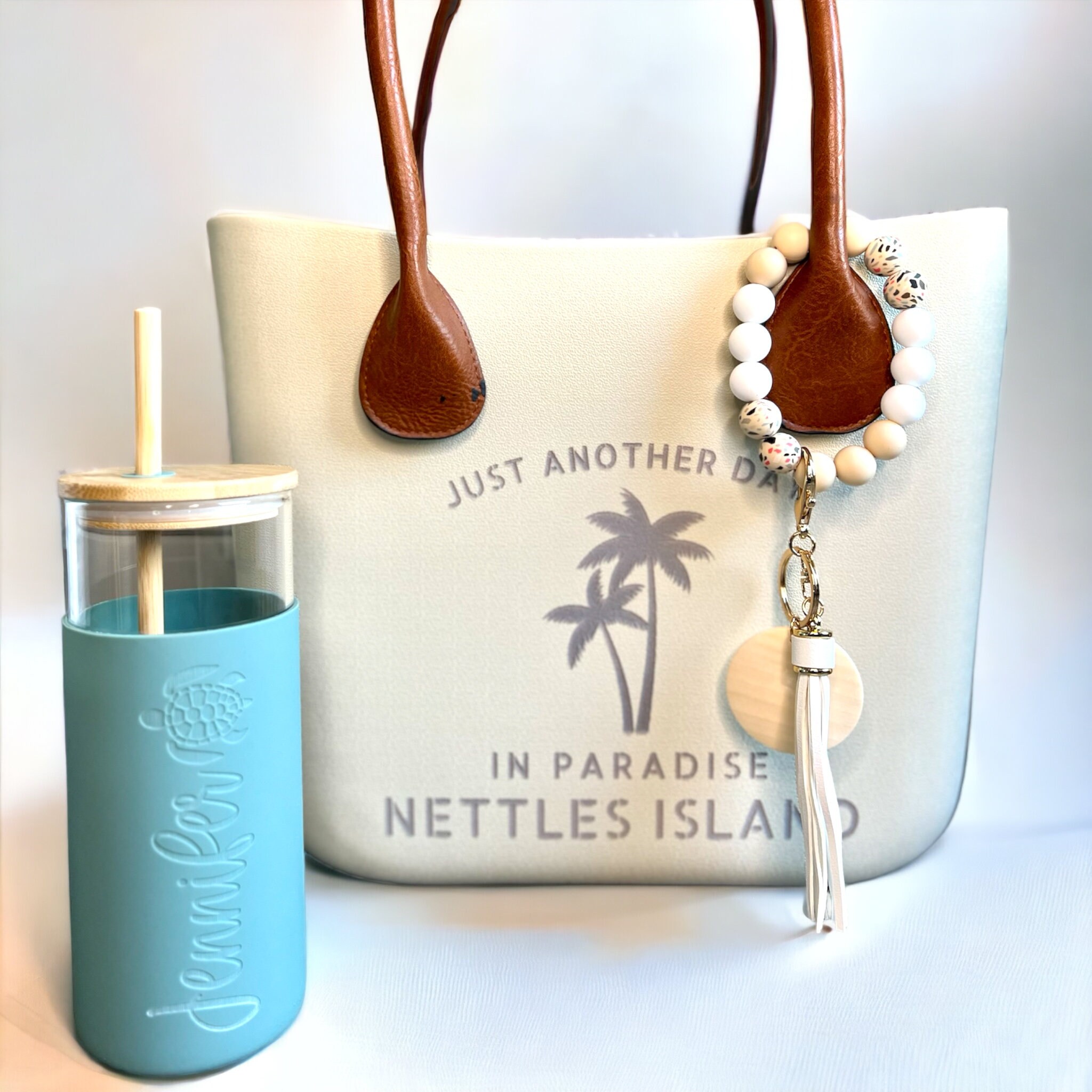 Personalized EVA Foam Tote Bag With Optional Removable Zipper Pouch ...