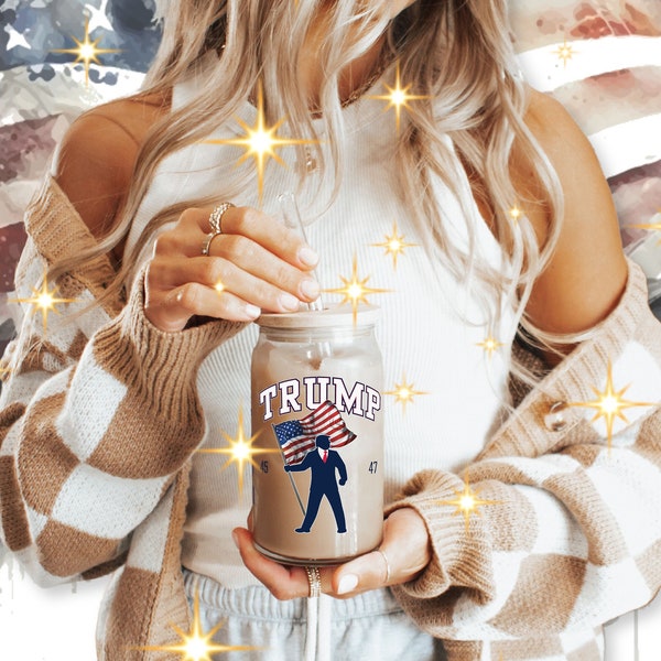 Trump Iced Coffee Cup - Etsy