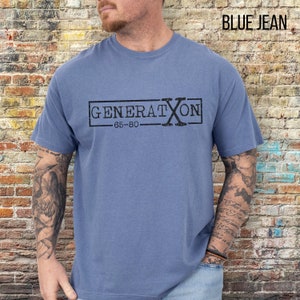 Comfort Colors Nostalgia Gen X Shirt, 80s 90s Retro Vintage Grunge T ...