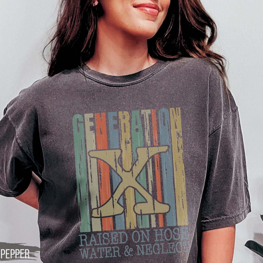 Gen X Nostalgia Shirt, Sarcastic Comfort Colors 80s 90s Retro Vintage ...
