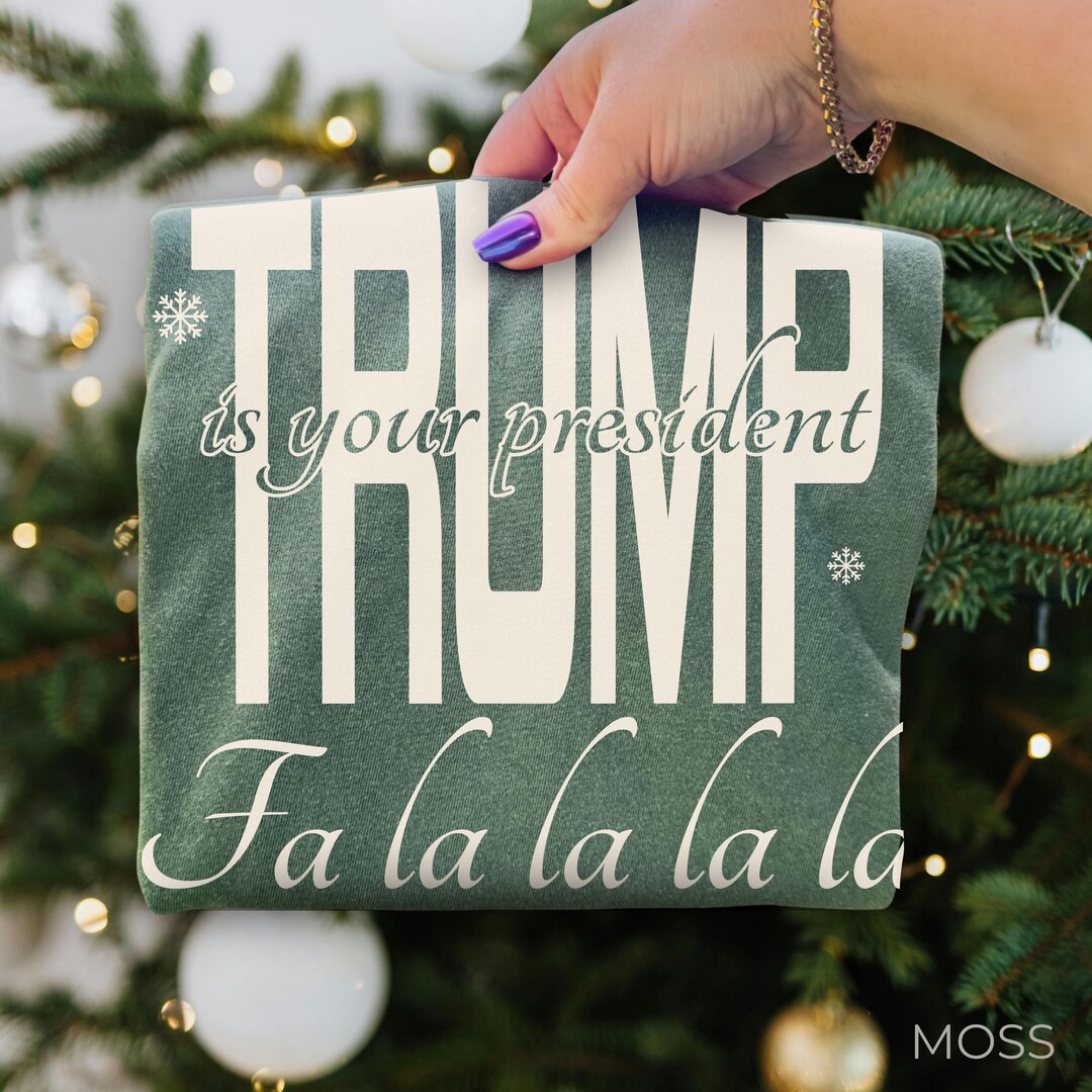 Funny Pro Trump Christmas Shirt, Conservative Comfort Colors Holiday ...