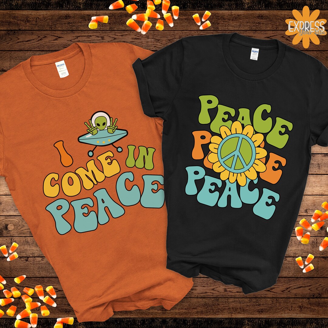 Raunchy Matching Couples Retro Alien T-shirt, Married Gag Gift ...