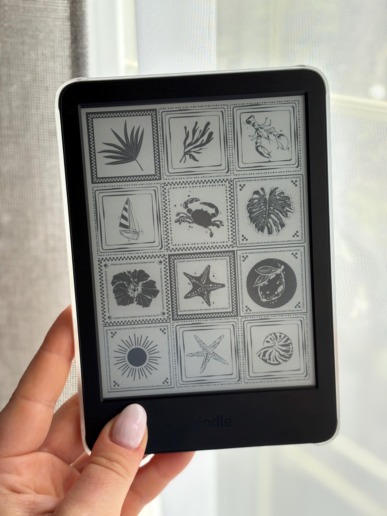 Summer 2025 Kindle Lock Screen | Aesthetic Kindle Lock Screen ...