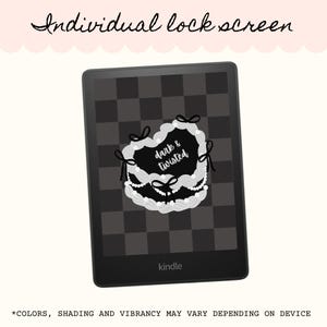 Kindle Dark and Twisted Cake Lock Screen | BORDERLESS | Coquette Lock ...
