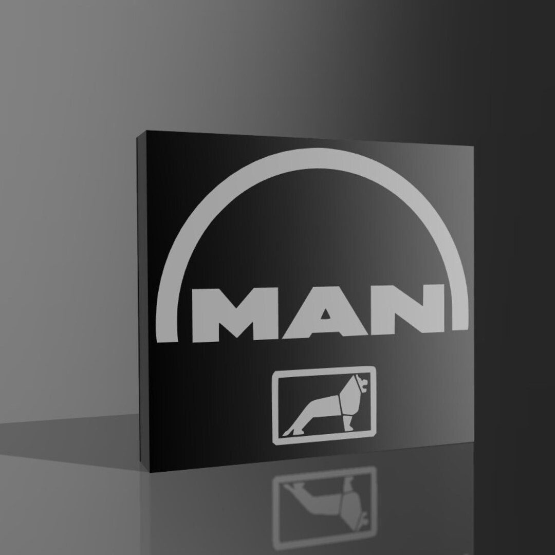 MAN Truck LED Light Box Customisable Lighting for MAN Lorries Enhance ...