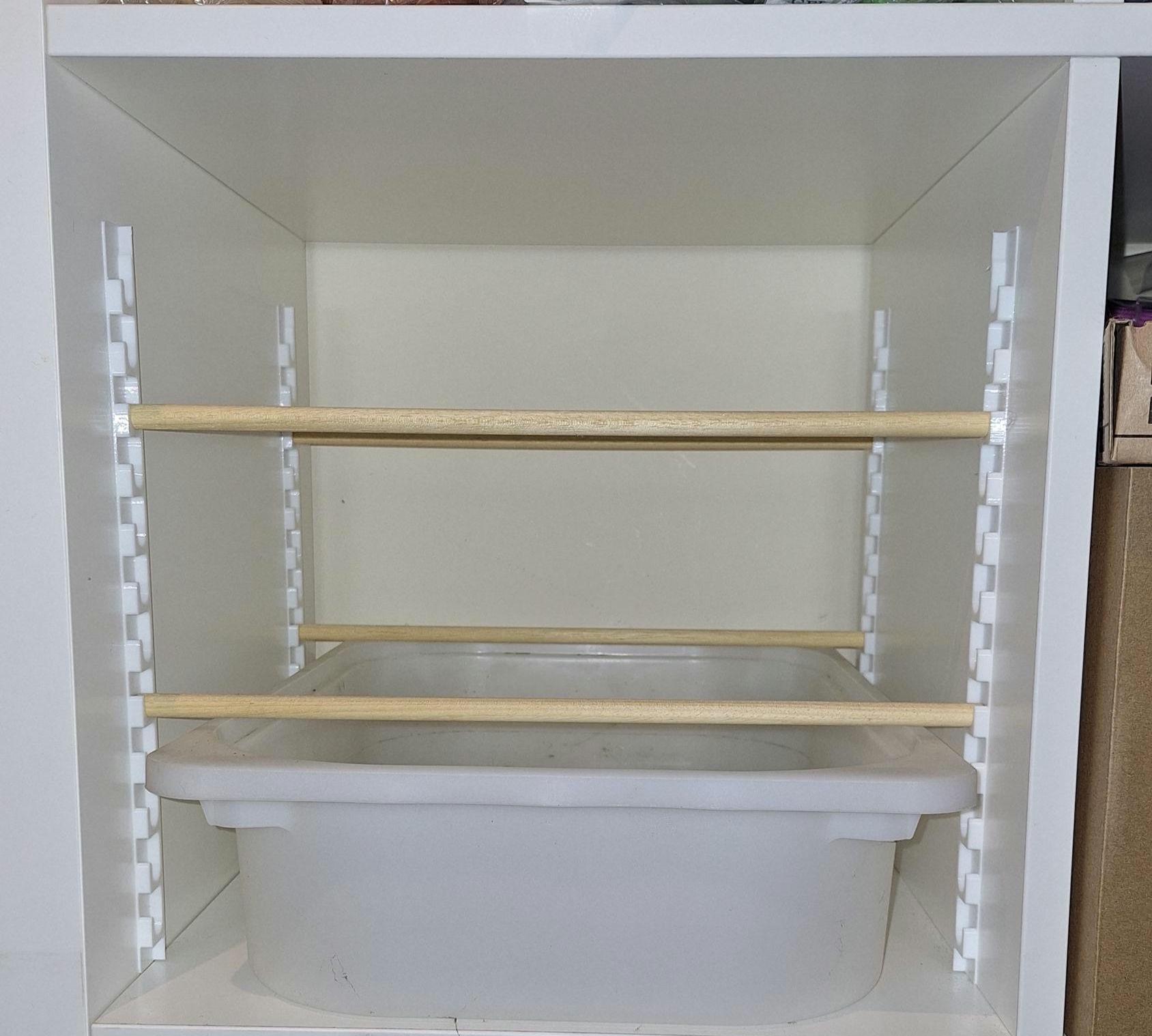 Ikea Kallax Trofast Insert Rail System for Trofast Boxes Ideal for ...