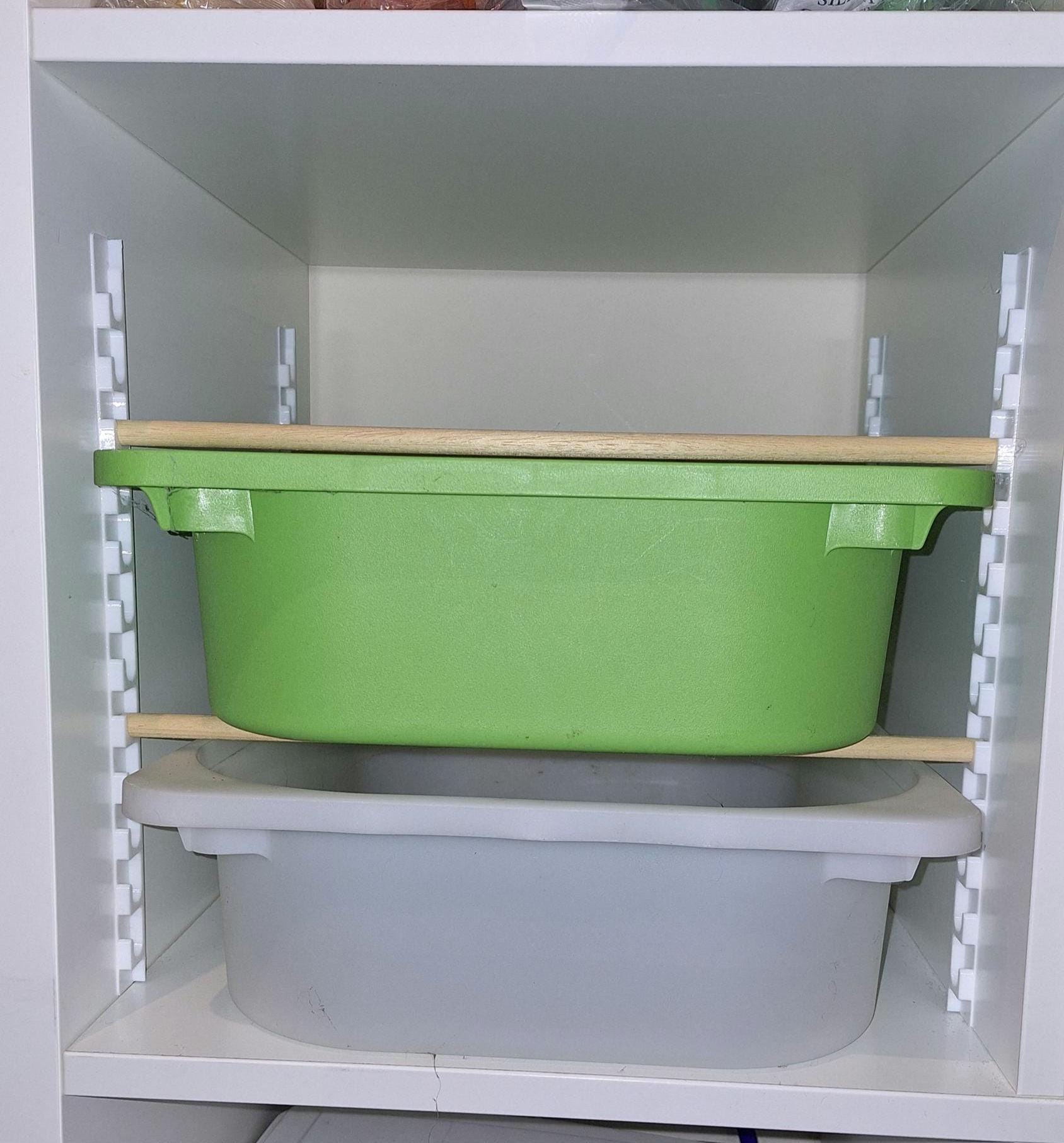 Ikea Kallax Trofast Insert Rail System for Trofast Boxes Ideal for ...