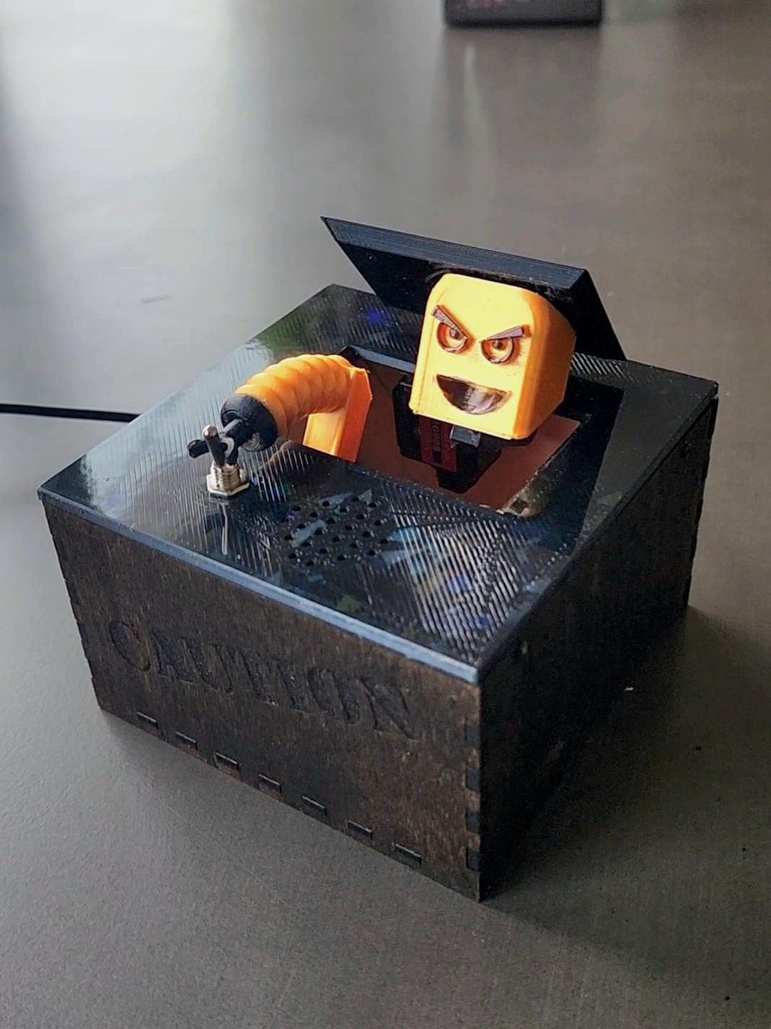 The Talking Useless Box - Etsy