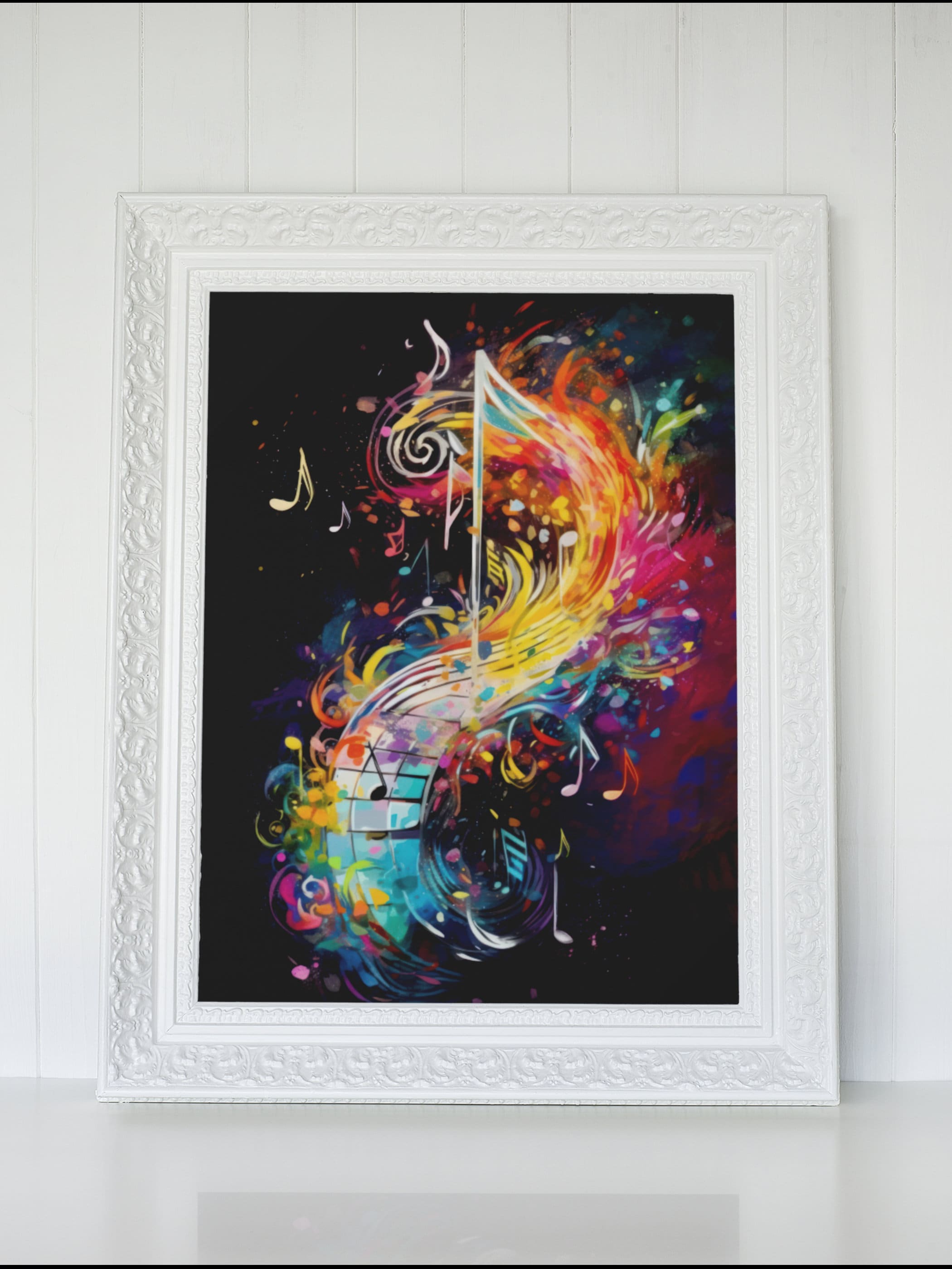 Music Note Wall Art, Music Symbol Decor for Music Lovers, Perfect ...