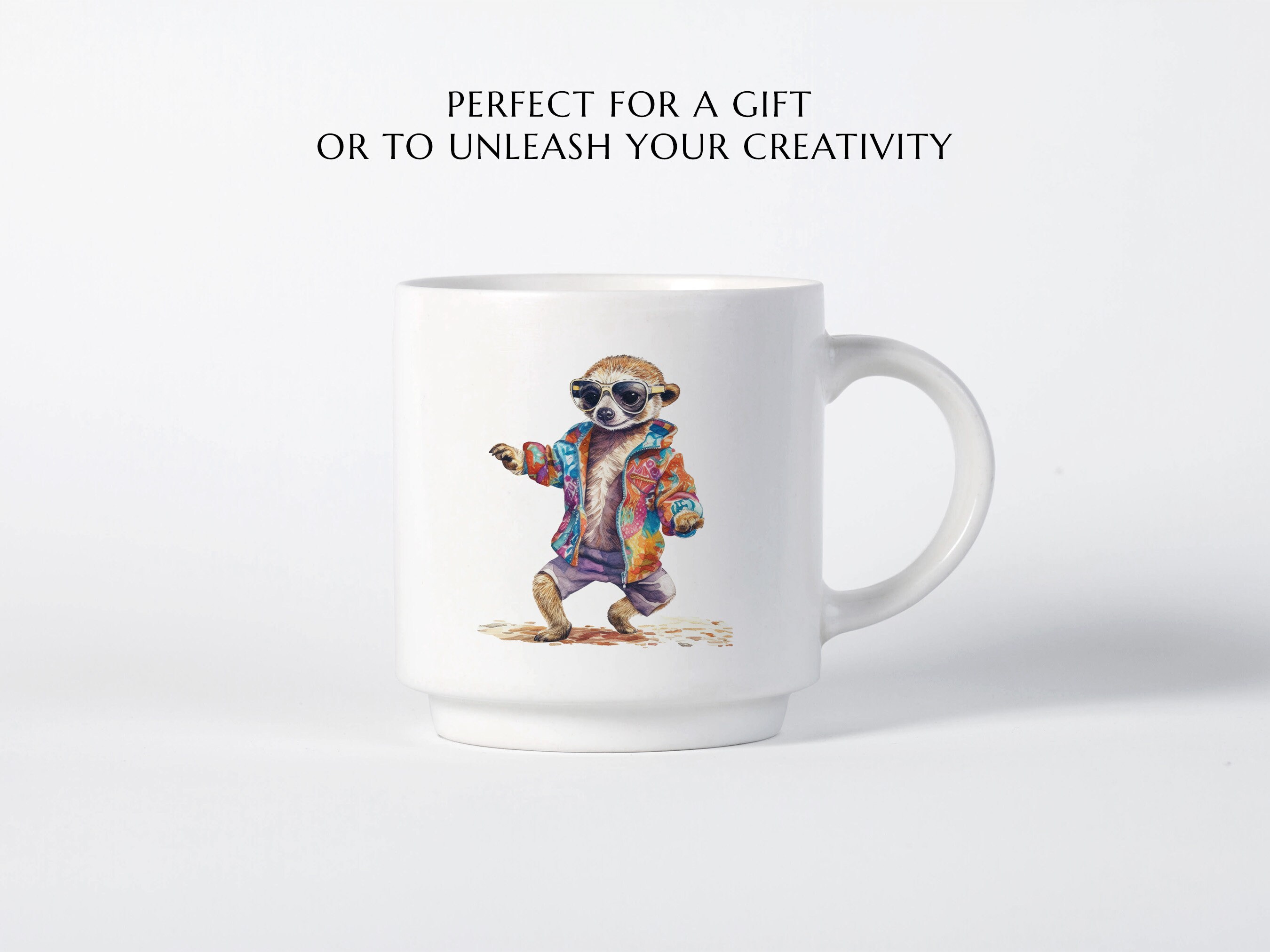 Cool Dancing Baby Meerkat Clipart 15 High Quality PNG Cute - Etsy