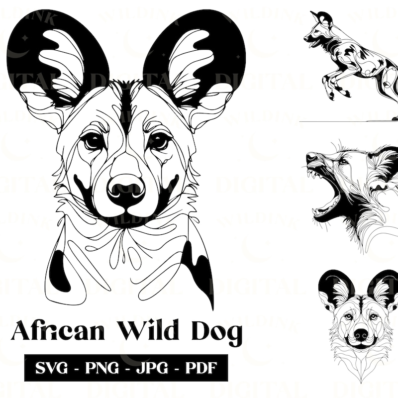 African Line Art - Etsy