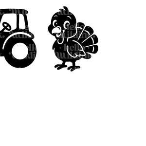 Farm Animals SVG Bundle: 32 Laser Cut Files, Nursery Decor (digital ...