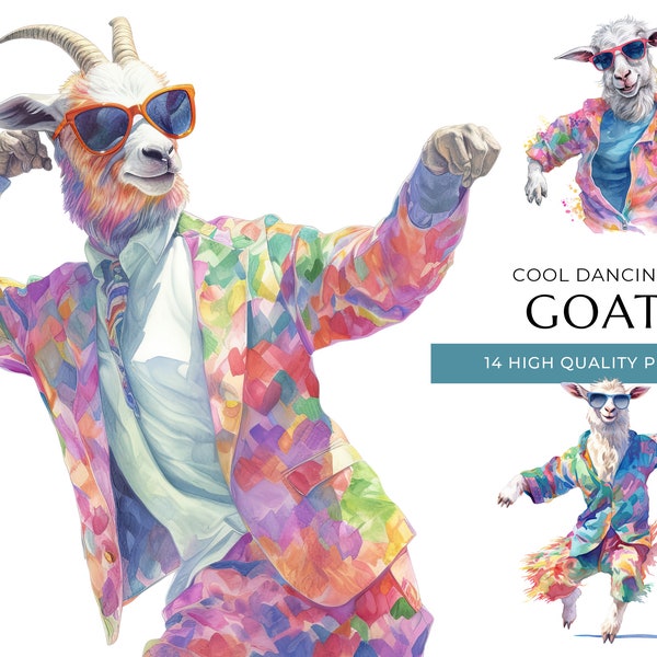 Goat Watercolor - Etsy