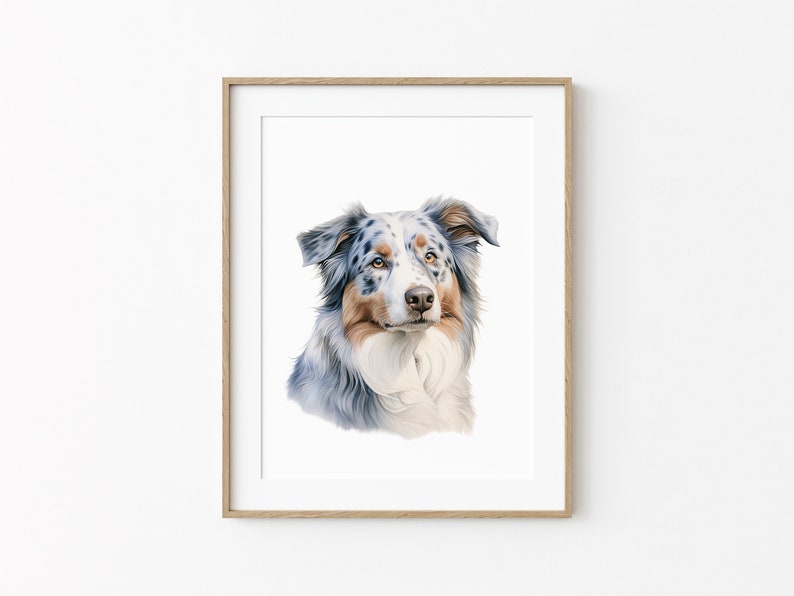 Watercolor Australian Shepherd Clipart Bundle (digital Download) - Etsy