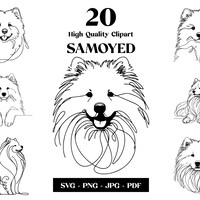 Siberian Husky Baby Dog Clipart PNG Bundle 15 High Quality,digital Download,printable Stickers ...