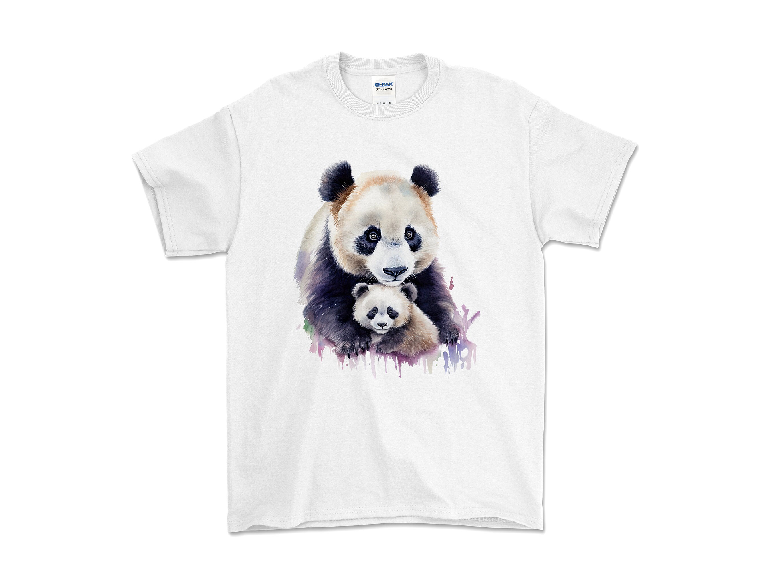 Mom and Baby Panda Bear Clipart 9 High Quality Pngs - Etsy