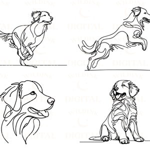 Nova Scotia Duck Tolling Retriever SVG & PNG Clipart Bundle: Digital ...