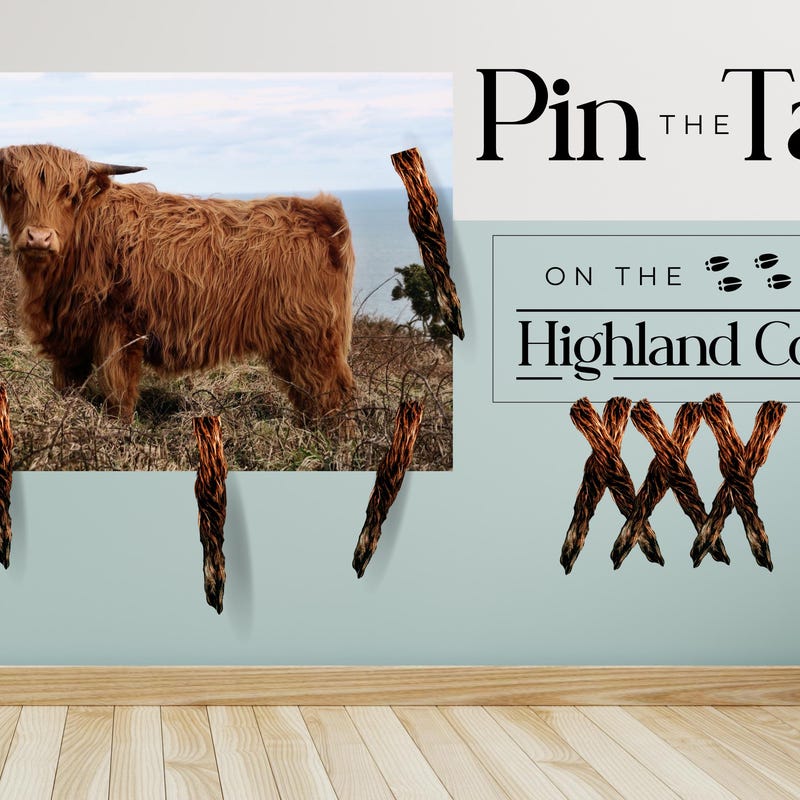 Baby Shower Pins Cow - Etsy