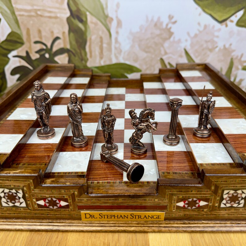 Luxury Chess Set With Unique Design Fantastic Chess Board - Etsy