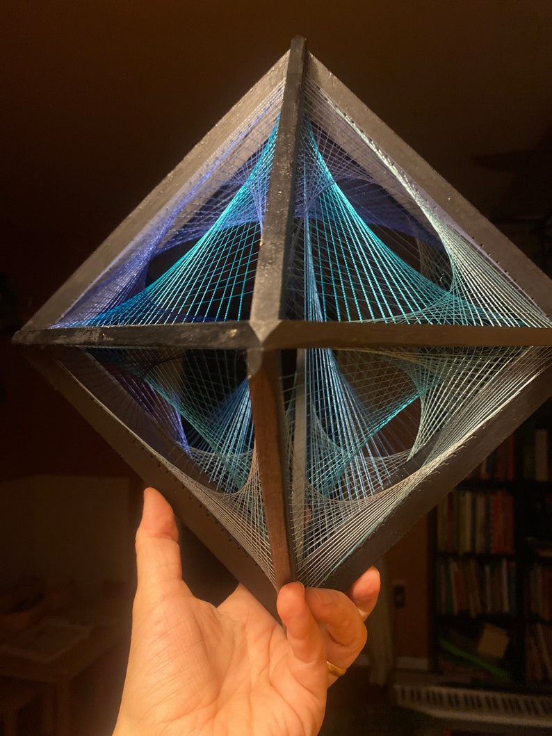 Water- 3D String Art - Etsy