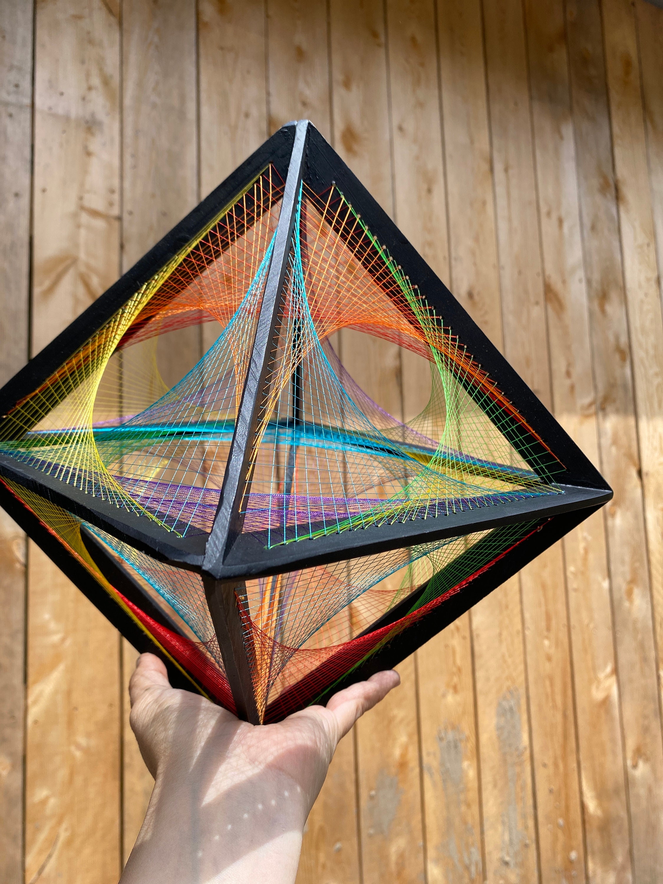 3D String Art Rainbow - Etsy