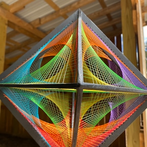 3D String Art Rainbow - Etsy