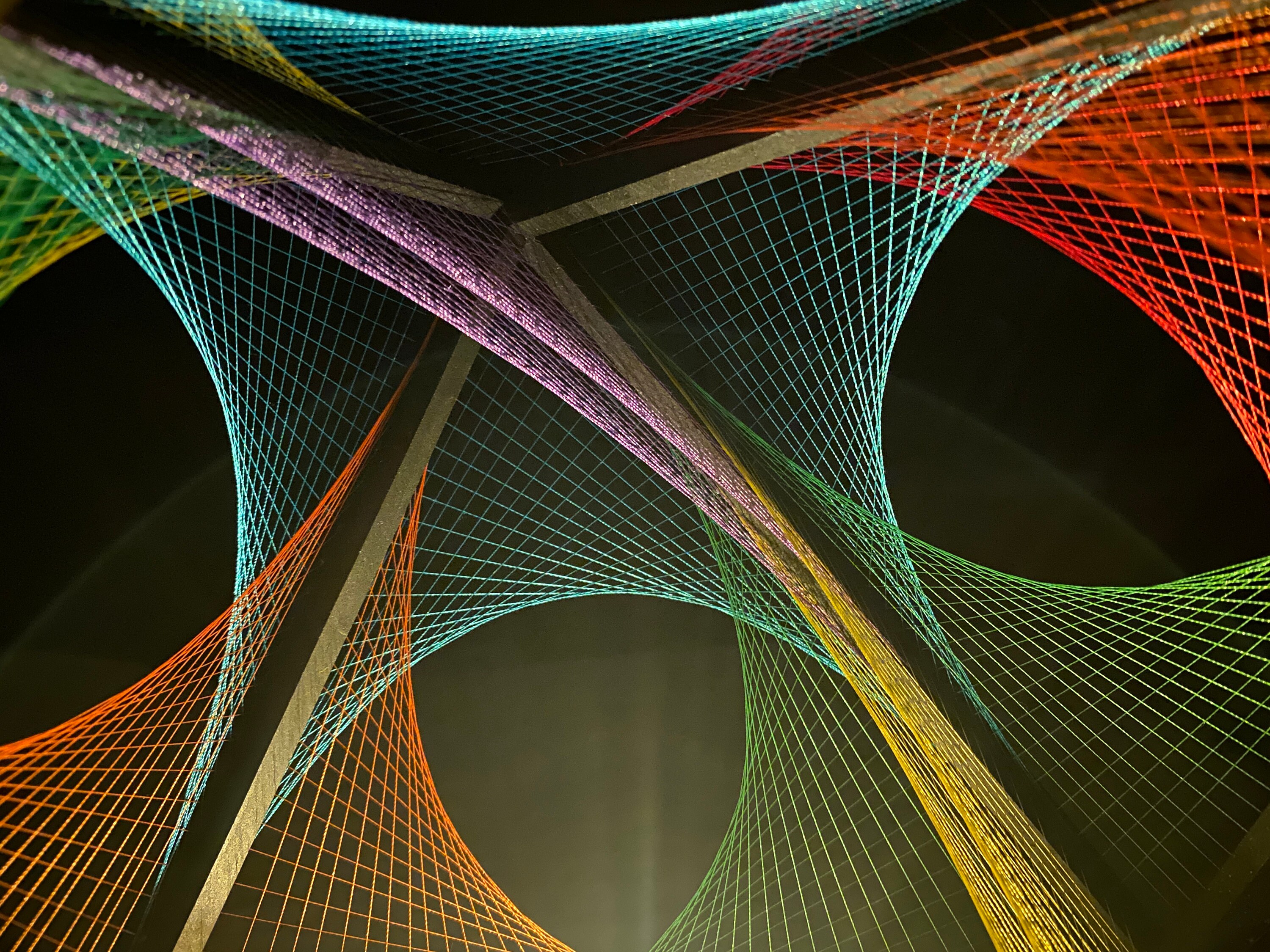 3D String Art Rainbow - Etsy