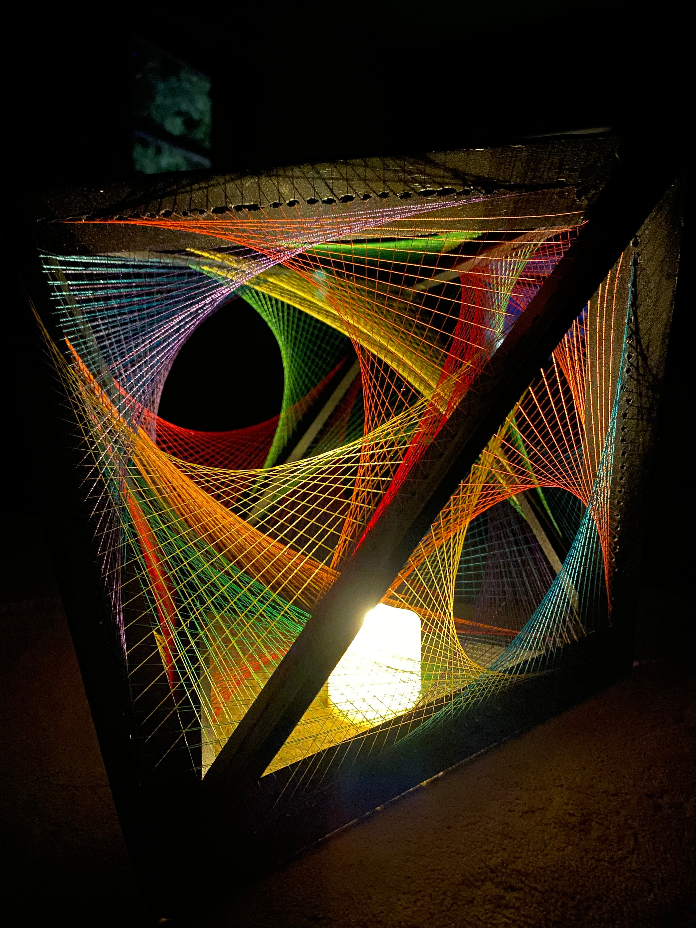 3D String Art Rainbow - Etsy