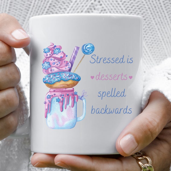Stressed Desserts - Etsy