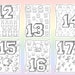 Numbers 1-20 Coloring Book, Digital Coloring Book, Printable Coloring ...