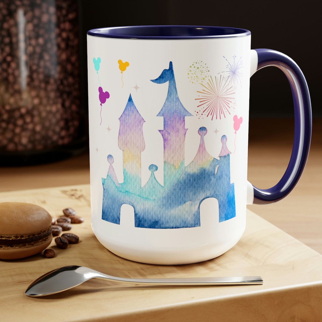 Princess Castle Mug, Princess Castle Inspired Mug, Fairytale Castle Mug ...