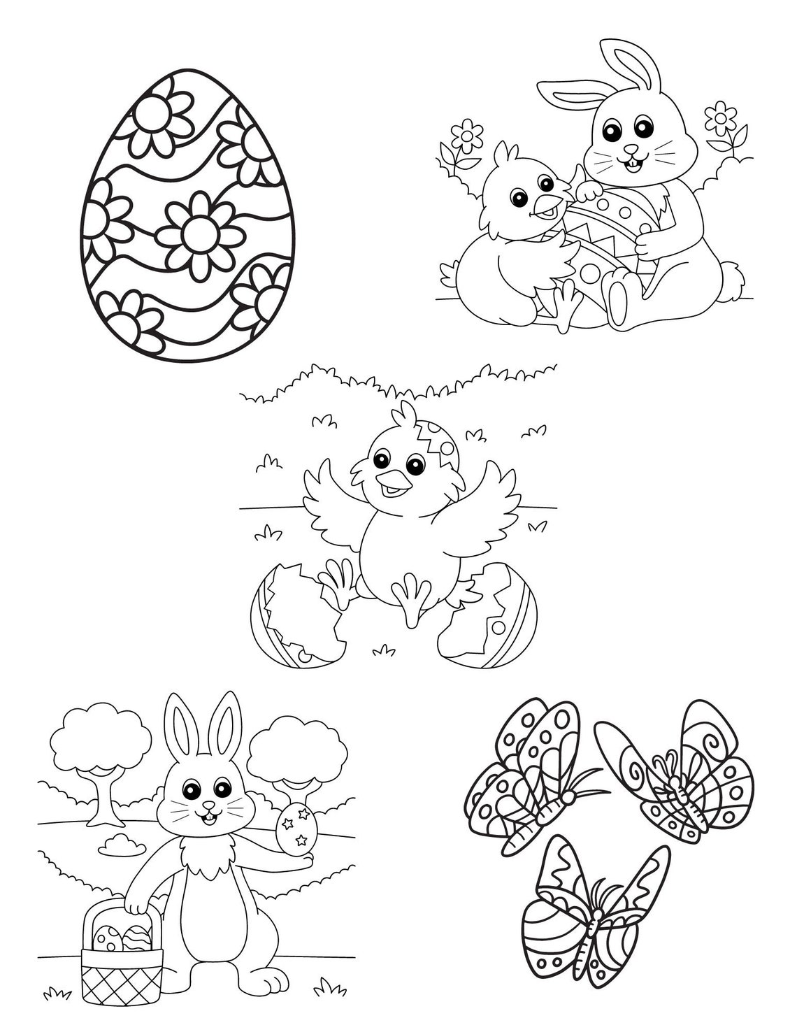 Easter Coloring Pages, Easter Activity, Coloring Pages, Printable ...