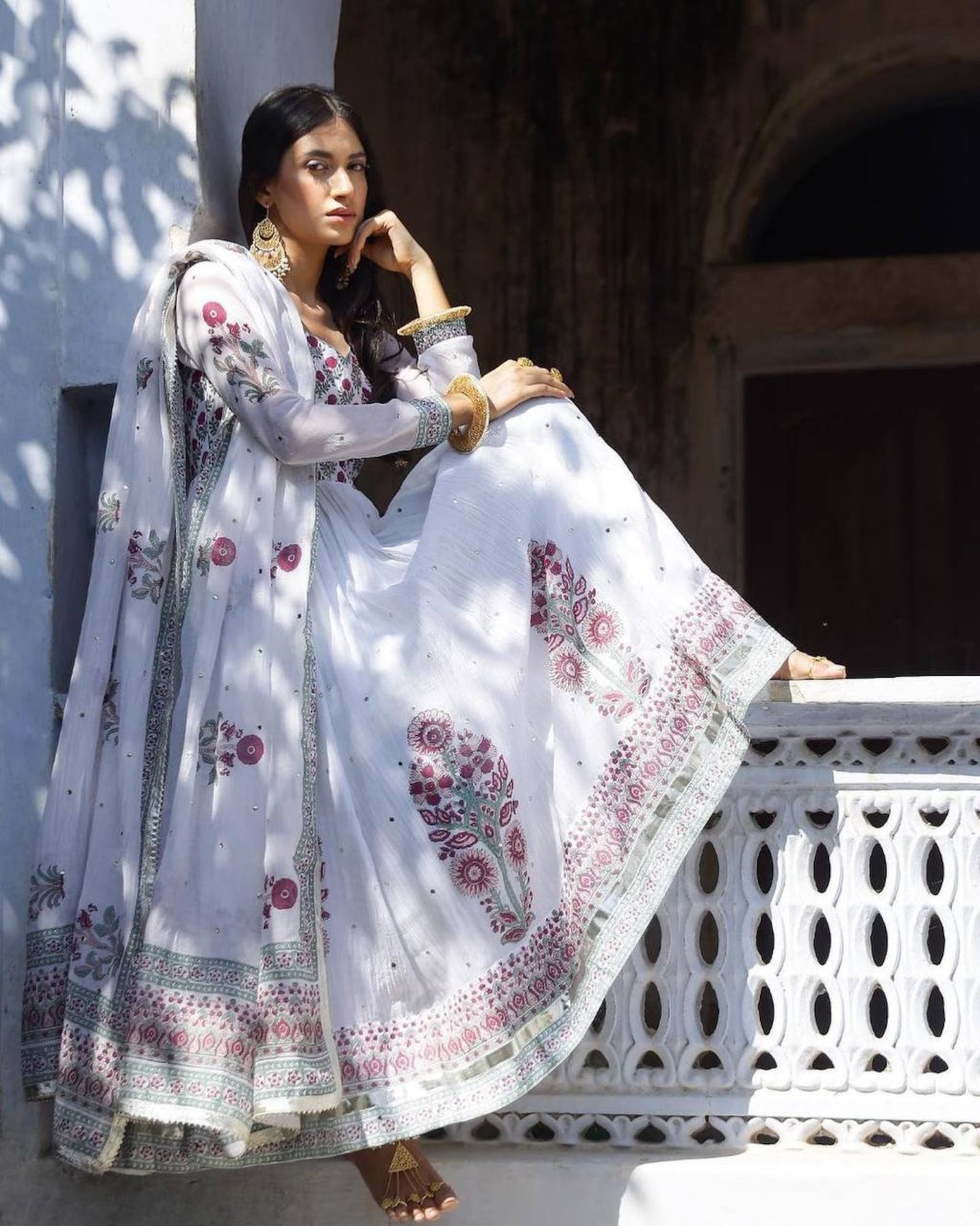 Pakistani 3 Piece Eid Festive Straight Kurti Pant With Dupatta - Etsy