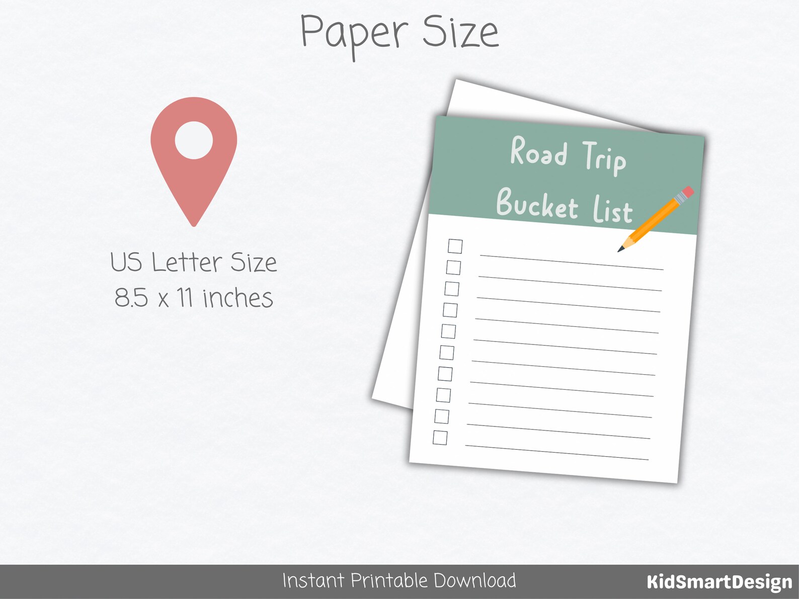 Road Trip Activity Booklet Travel Activity Pack Printable Car Games ...