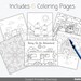 Road Trip Activity Booklet Travel Activity Pack Printable Car Games ...
