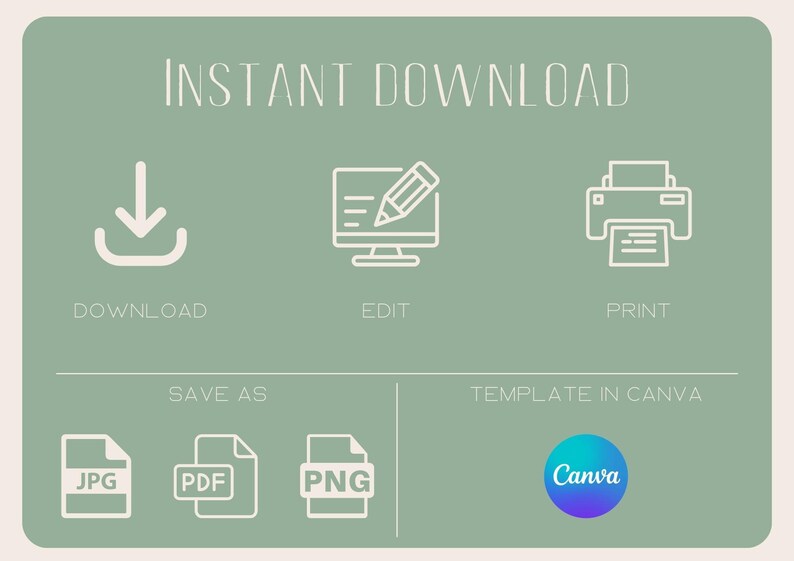 Simple Western Brown Editable Invoice Canva Template Printable Digital ...