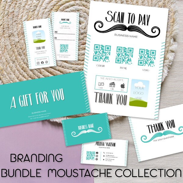 Turquoise Branding Kits - Etsy