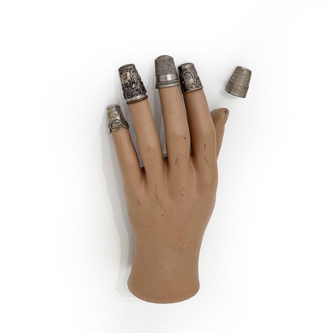 17 Piece Set of Sewing Thimbles - Etsy