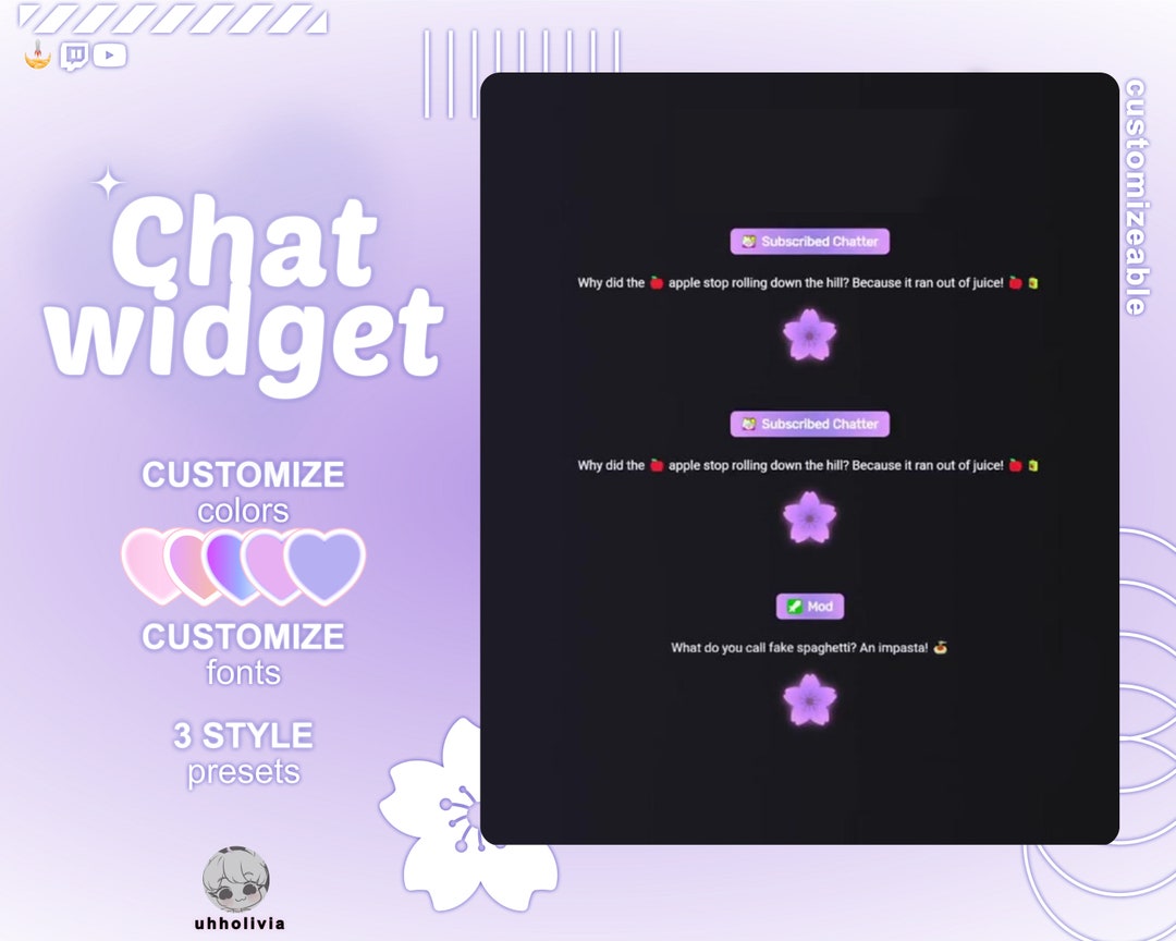 Free-ish for a Limited Time!) Customizable Chat Widget - Minimalist ...