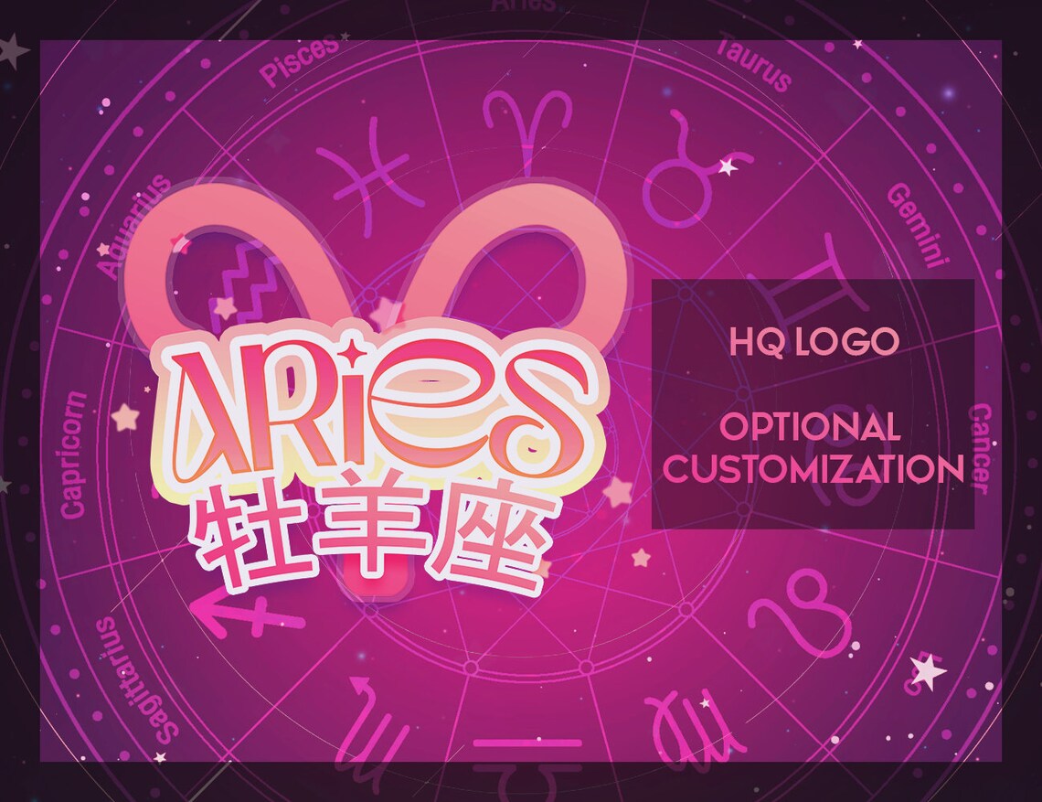 Live2d Vtuber Model for Commercial Use Aries the Zodiac - Etsy UK