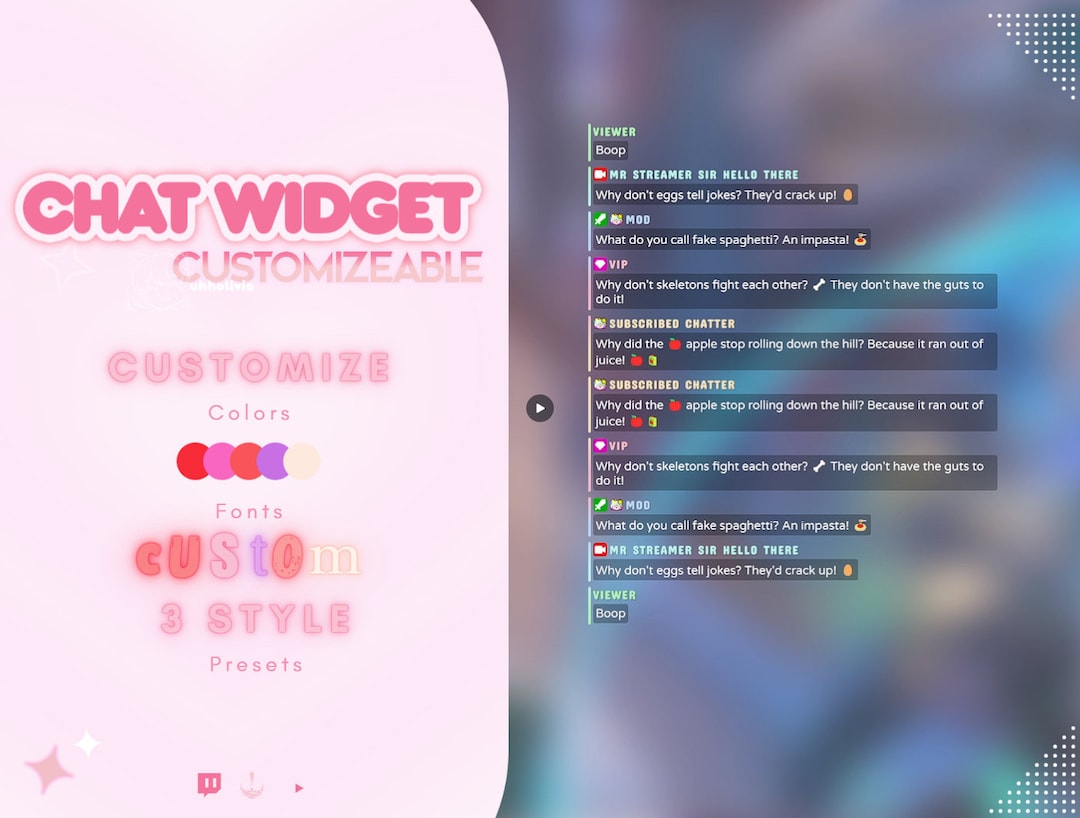 Free-ish for a Limited Time!) Customizable Chat Widget - Minimalist ...