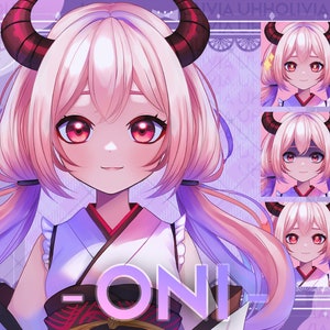 Live2d Vtuber Model for Commercial Use Oni the Succubus ready to Use - Etsy
