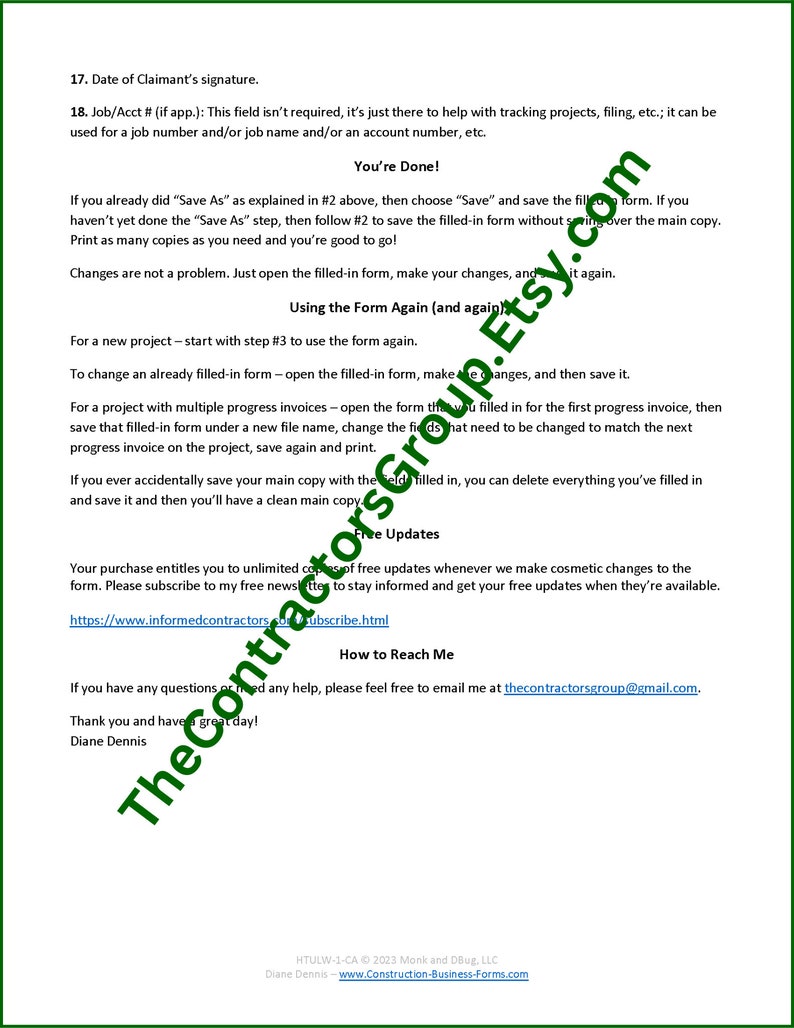 Conditional Progress Waiver and Release California Form for ...