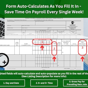 LLC-25 Pennsylvania Weekly Payroll Certification for Public Works ...